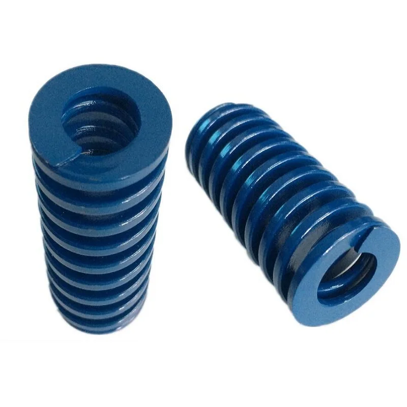 Mola De Compressão Da Mola Plana Azul Mola De Compressão Da Mola Plana