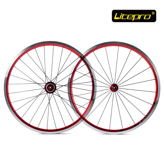 Litepro-K-king-Fun-20-Inch-406-Folding-Bike-Wheel-Set-20H-28H-Ultra ...