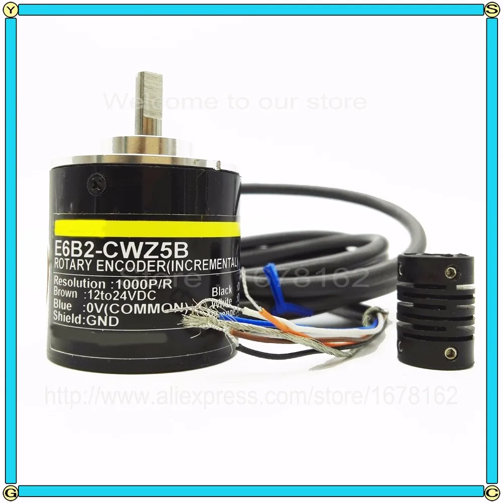E6B2 CWZ5B 1000P/R encoder for ABZ 3 phase incremental encoder 1000 ...