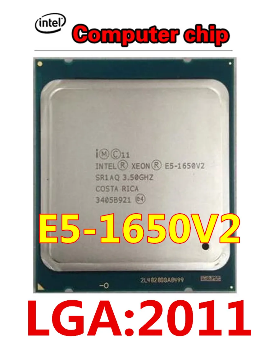 Intel Xeon Processor E5 1650 V2 E5 1650 V2 CPU LGA 2011 Server ...