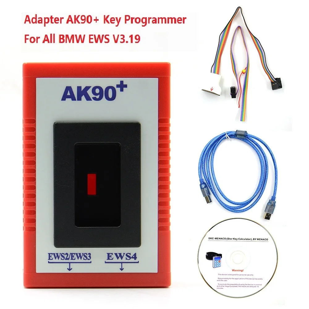 Best Price! Newest Version V3.19 Ak90 Key Programing Tool Ak90+ All For Bmw Ews Ak90 Key ...