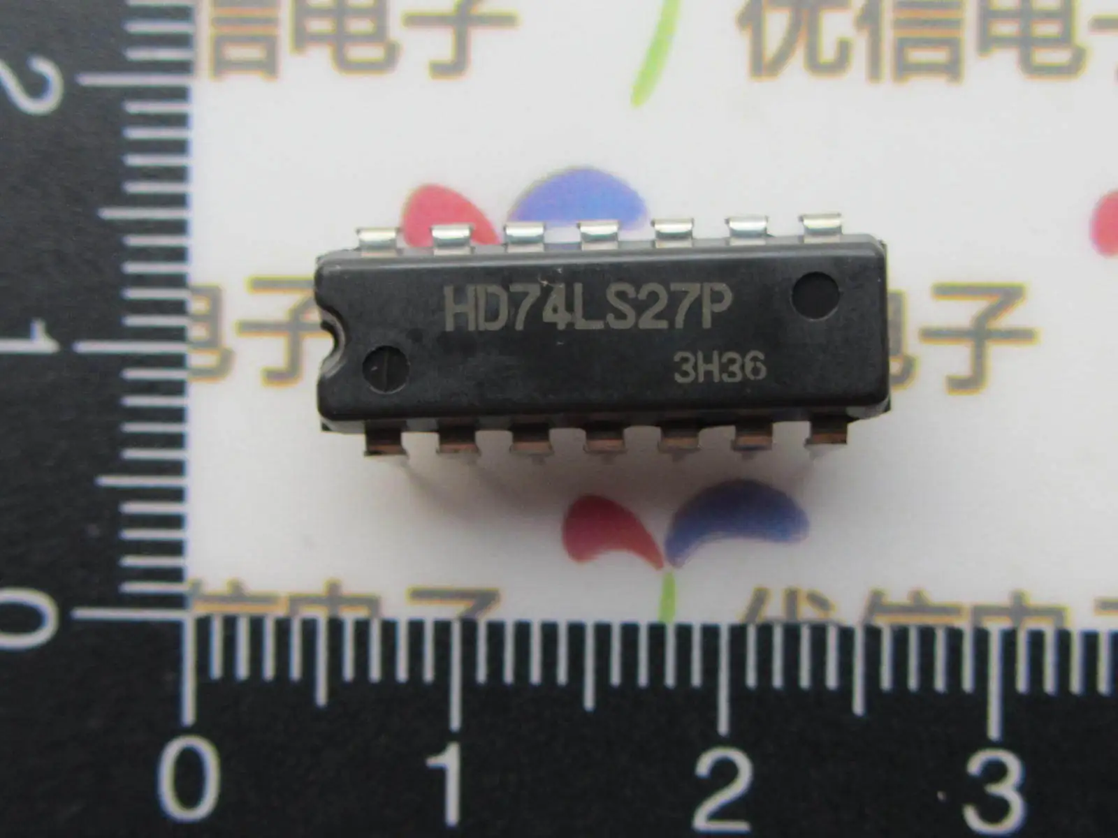 74LS27 3 line input of three NOR gate DIP 14 YXDZ YXDZ|input distance ...