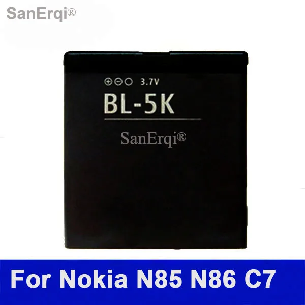 1 PCS BL-5K Battery For-Nokia N85 N86 701 X7 X7 00 C7 N87 8MP C7 00 BL ...