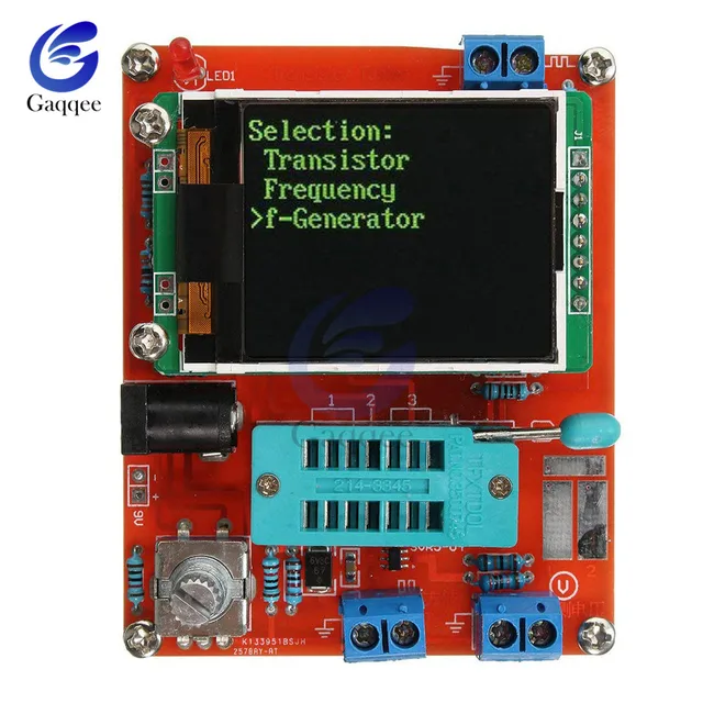 1Set GM328 Transistor Tester DIY Kit Diode Capacitance