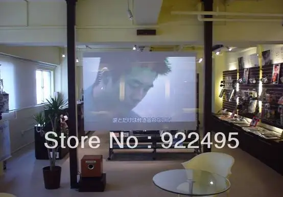 (On sale!) Grey holographic rear projection screen film, Through glass ...