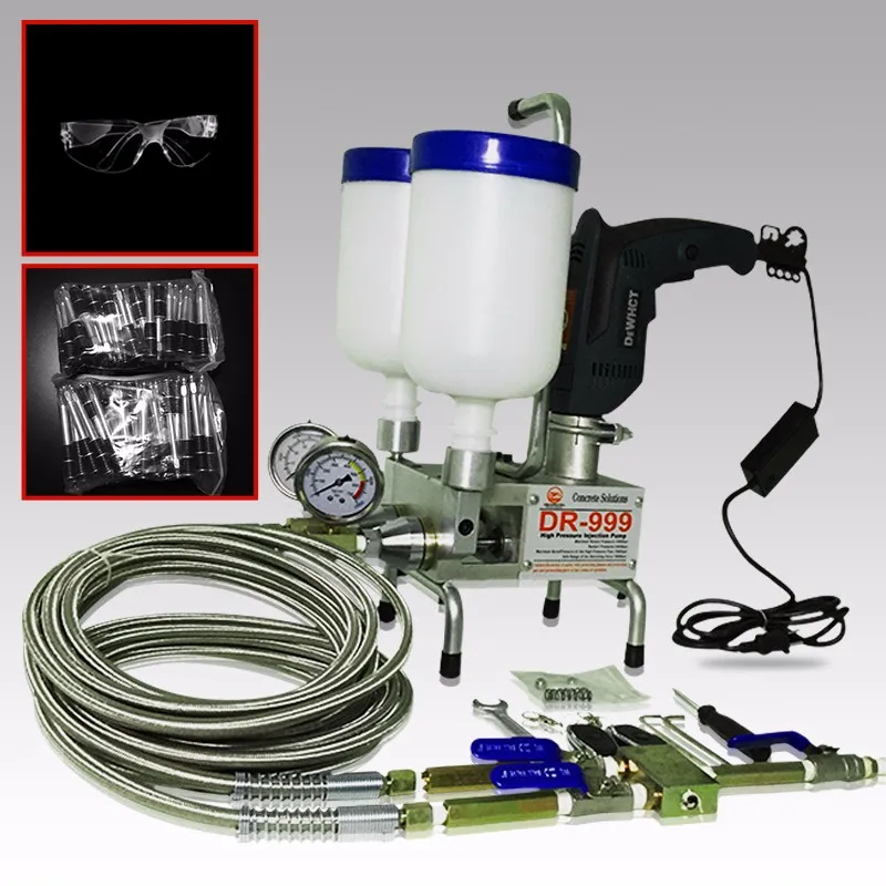 SLAB LIFT Epoxy Injection pump Polyurethane Foam remote control ...