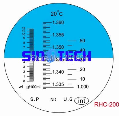 Refractometer Total Protein