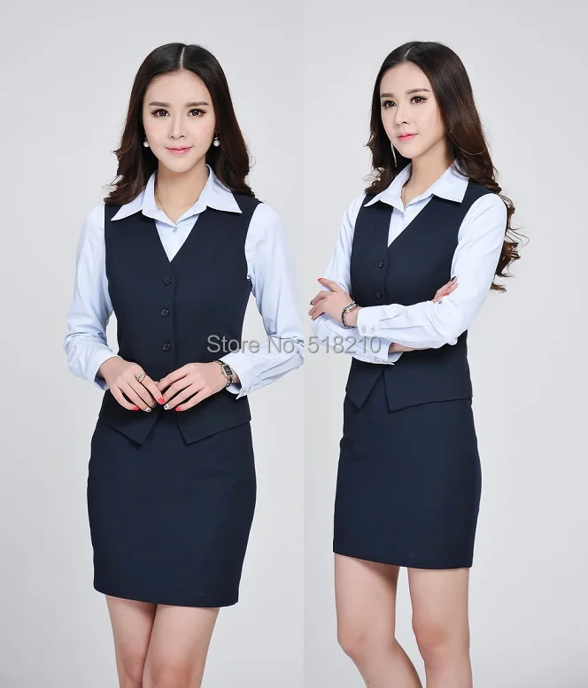 Aliexpress.com : Buy Formal Elegant Dark Blue Spring Summer Business ...
