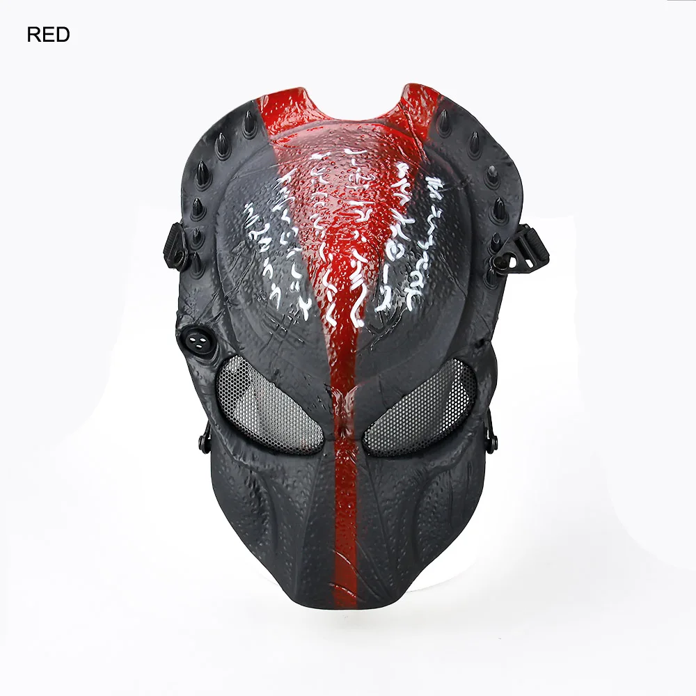 Halloween Cosplay Airsoft Protective Skeleton Mask CS Tactical Army ...