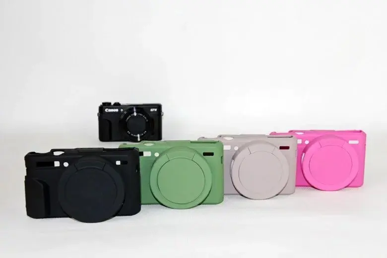 Camera Nice Soft Silicone Rubber Camera Protective Body Cover Case Skin ...