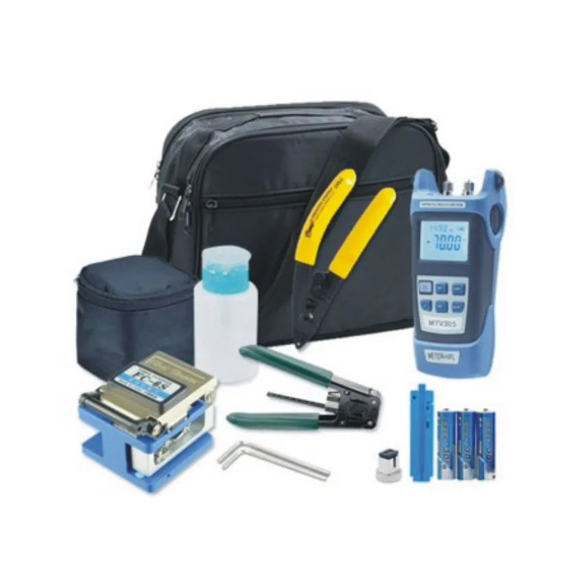 Crimp Tool Kit Fiber Optic Network Tool Kit With Power Meter ...