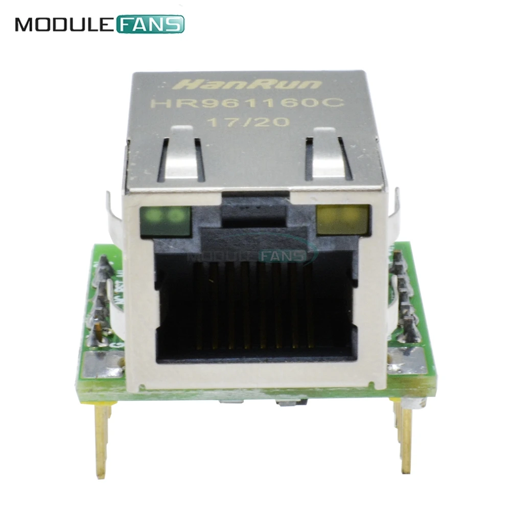 3.3V USR-ES1 ENC28J60 W5500 SPI to LAN Ethernet Converter TCP/IP Module ...