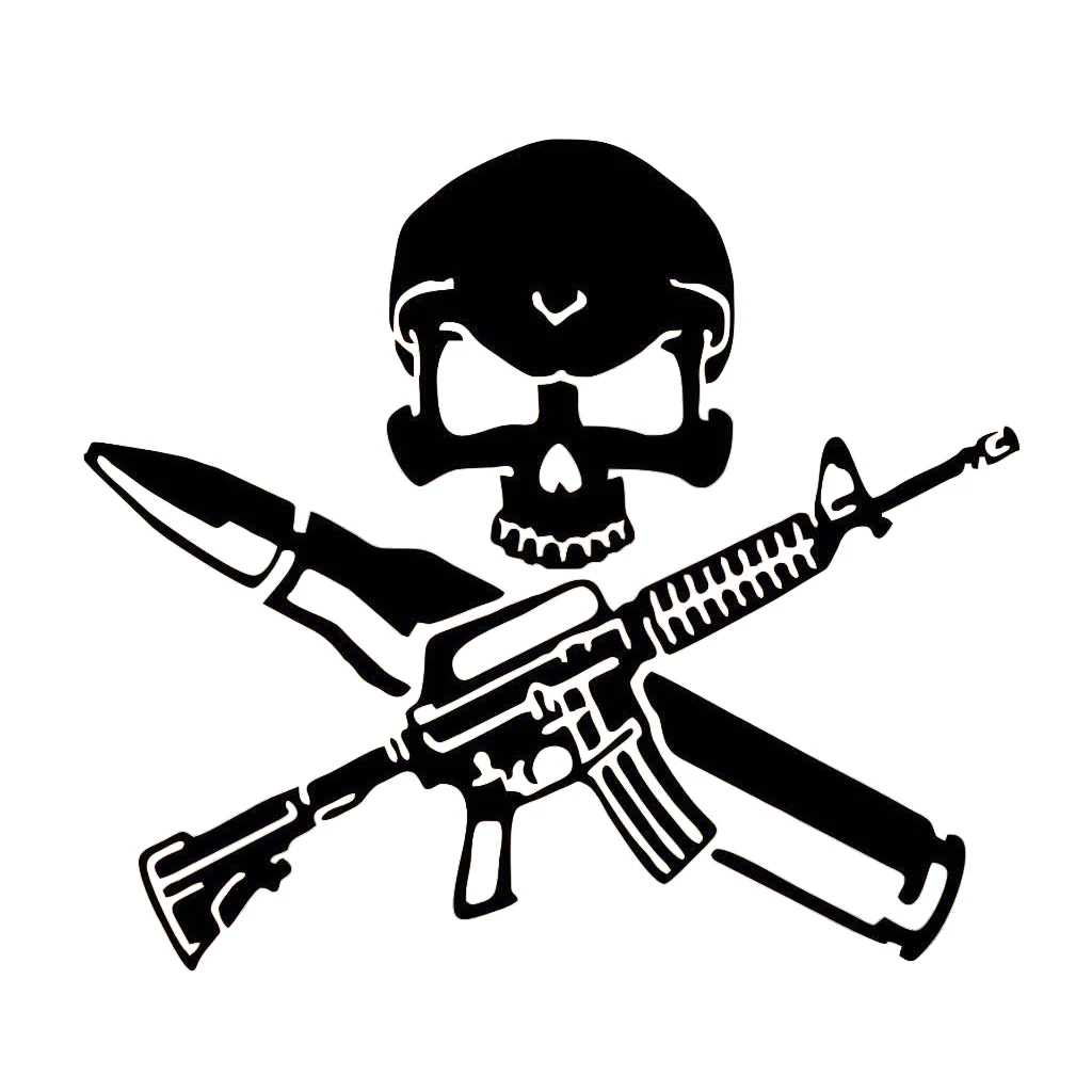 Rifle Sniper Rifle Is Vinyl Rifle Vinyl Car Sticker Decorative Decal ...