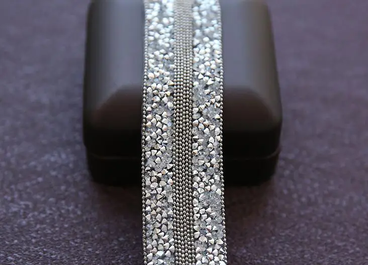 100 см, железные стразы, лента, золото, серебро, исправление ...