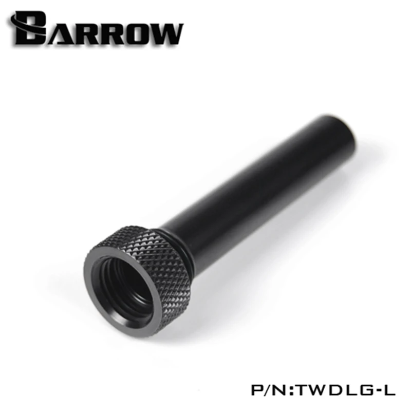 Barrow G 1/4" External Flow Direction Connector Lengthened Black/ White ...