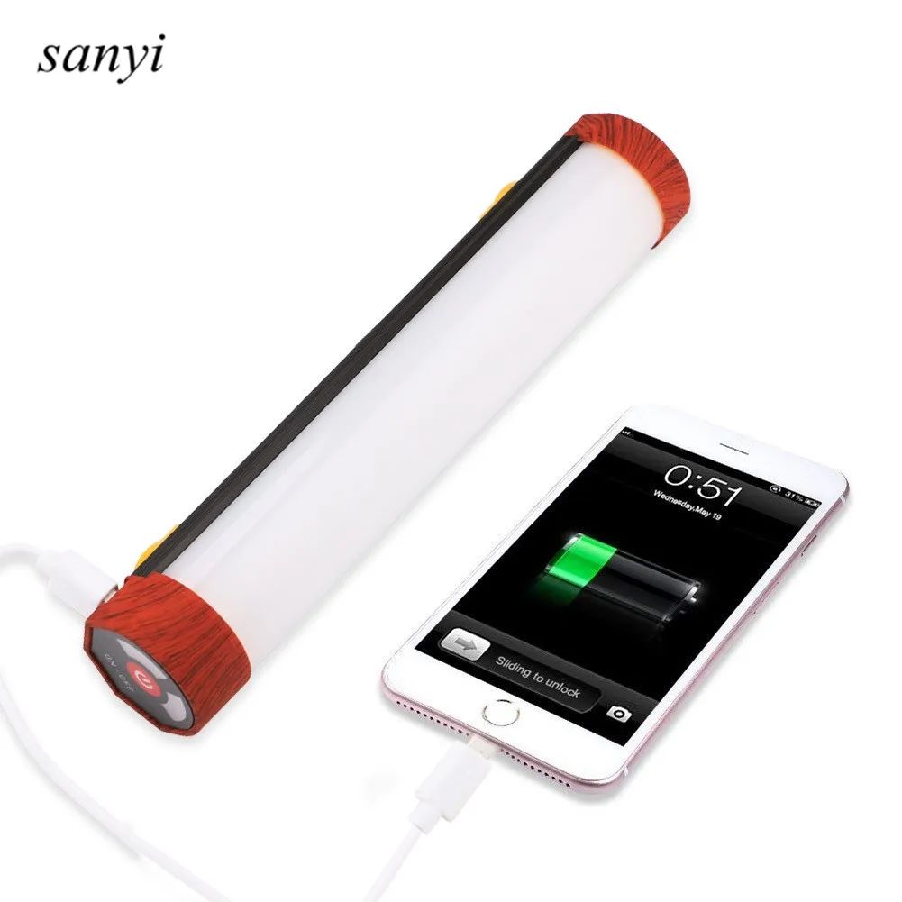 Белый+ красный свет Многофункциональный светодиодный фонарь для ...