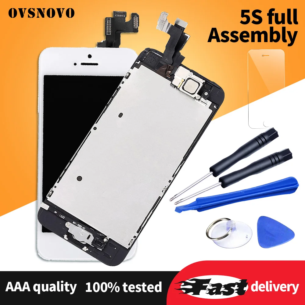 Aaa Pantalla For Iphone 5s Lcd Display Digitizer Touch Screen Full ...