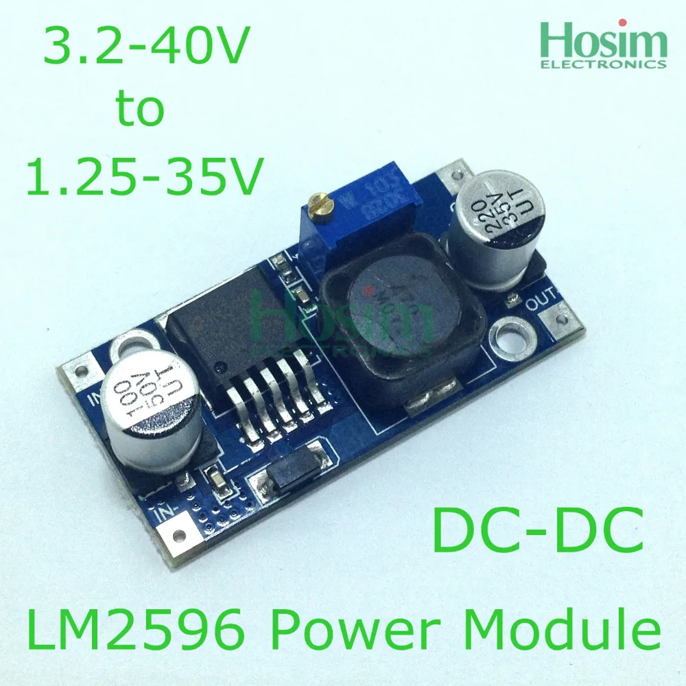 LM2596 LM2596S ADJ Power supply module DC DC Step down module 5V/12V ...