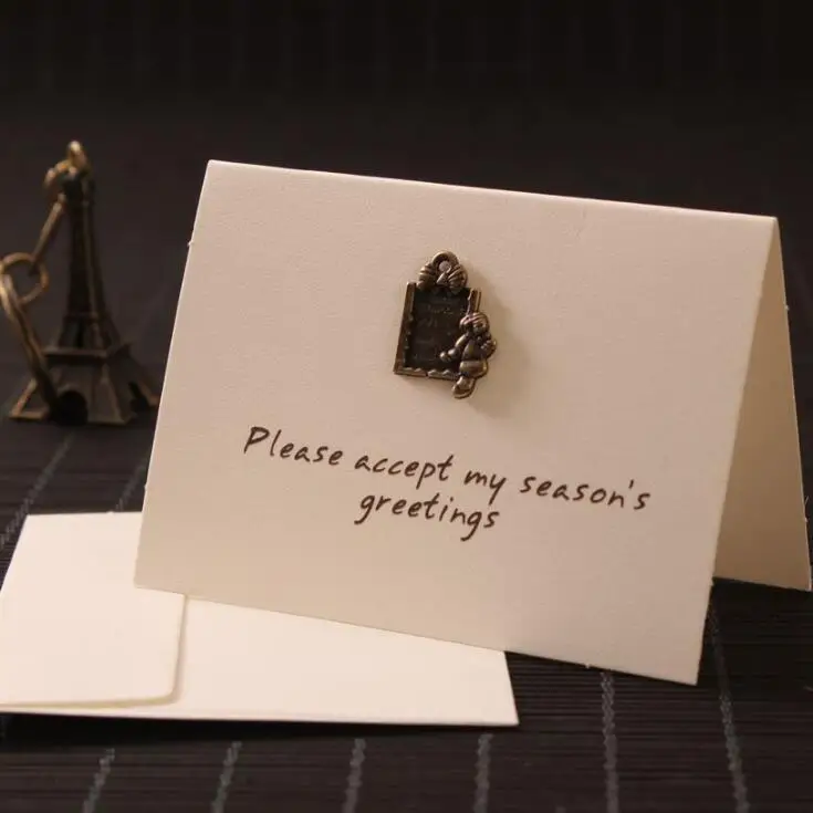 mini greeting cards paper postcards vintage for Birthday Wedding Party ...