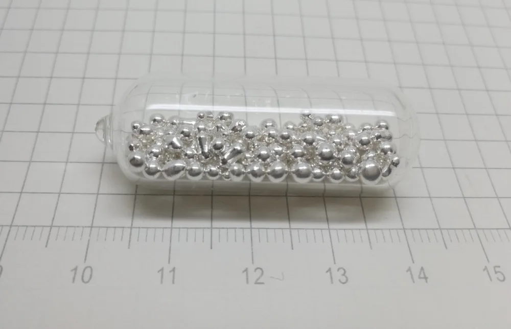 High Purity Silver Ag 1g 4N 99.99% Precious Metal Silver-in Magnetic ...