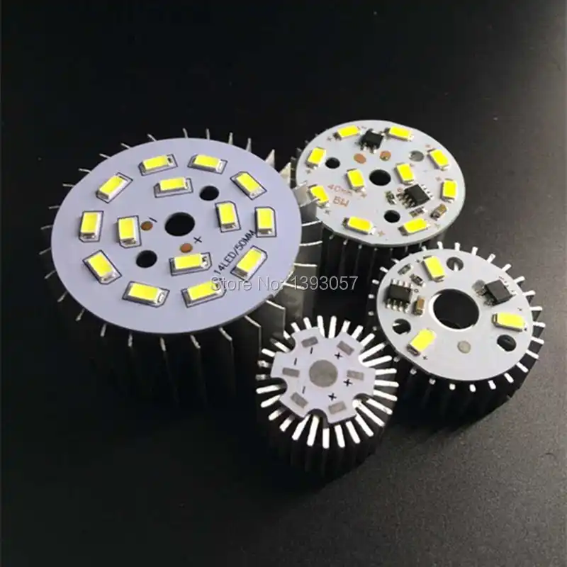 10pcs/lot LED Heatsink Aluminum Base Radiator For 1W 36W High Power LED ...