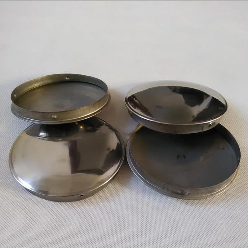 10pcs Stainless steel 114MM tube cap Plug 109mm Pipe hole plug cover ...