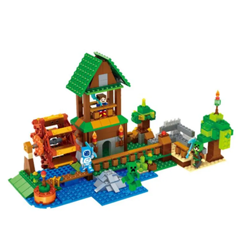 Building Blocks Paradise Self-locking Bricks Child Educational Toys Diy ...