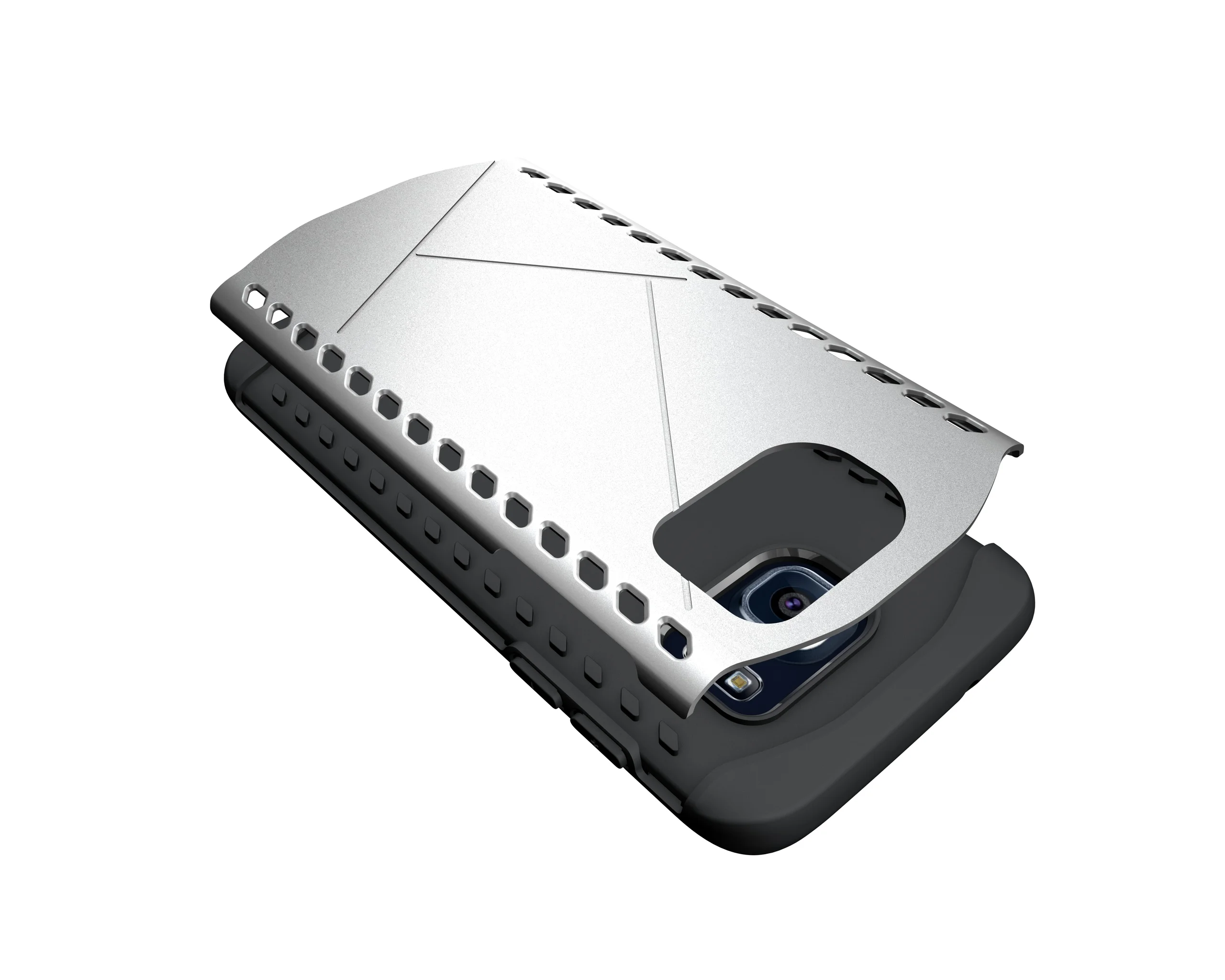 Unique Two In One Protection Shell Casing Phone Cover TPU And PC High ...