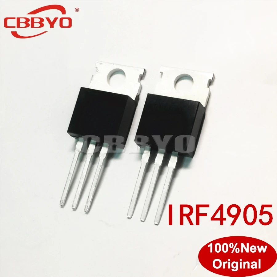 50PCS IRF4905 IRF4905PBF TO 220 MOS 74A 55V 200W 100% ใหม่|100 pcs|10 ...