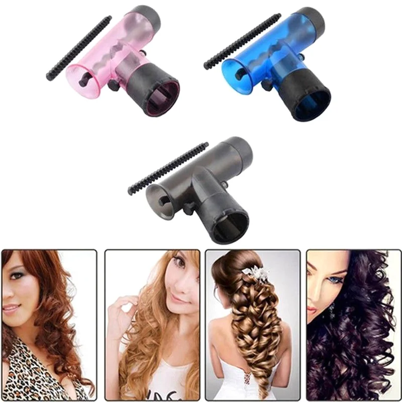 1 Pcs Hair Dryer Diffuser Magic Wind Spin Detachable Curl Hair