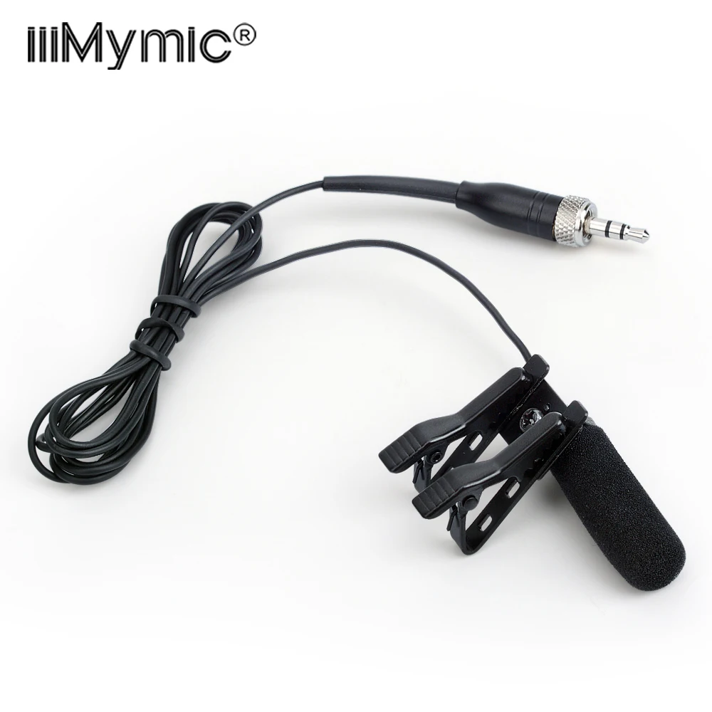 Long Range Sound-absorbing !! Lavalier Lapel Microphone Condenser Mic ...