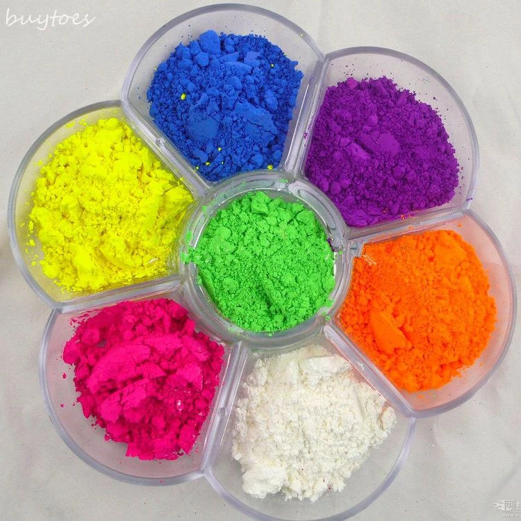 Neon Fluorescent Phosphor Pigment Powder For Nail Polish&painting ...