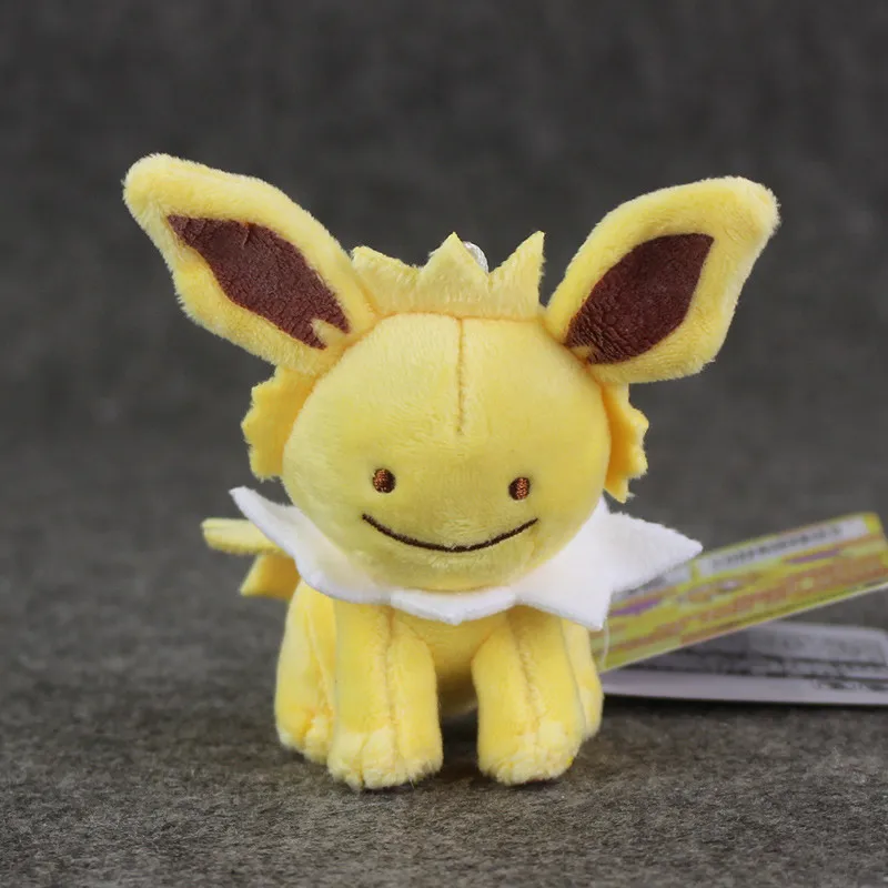 10 см Иви-флареон Jolteon плюшевая игрушка Ditto трансформация Eevee ...