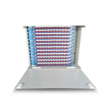 Cores Rack Mounted Fiber Optic Odf Patch 144 Optical Box Sc - AliExpress
