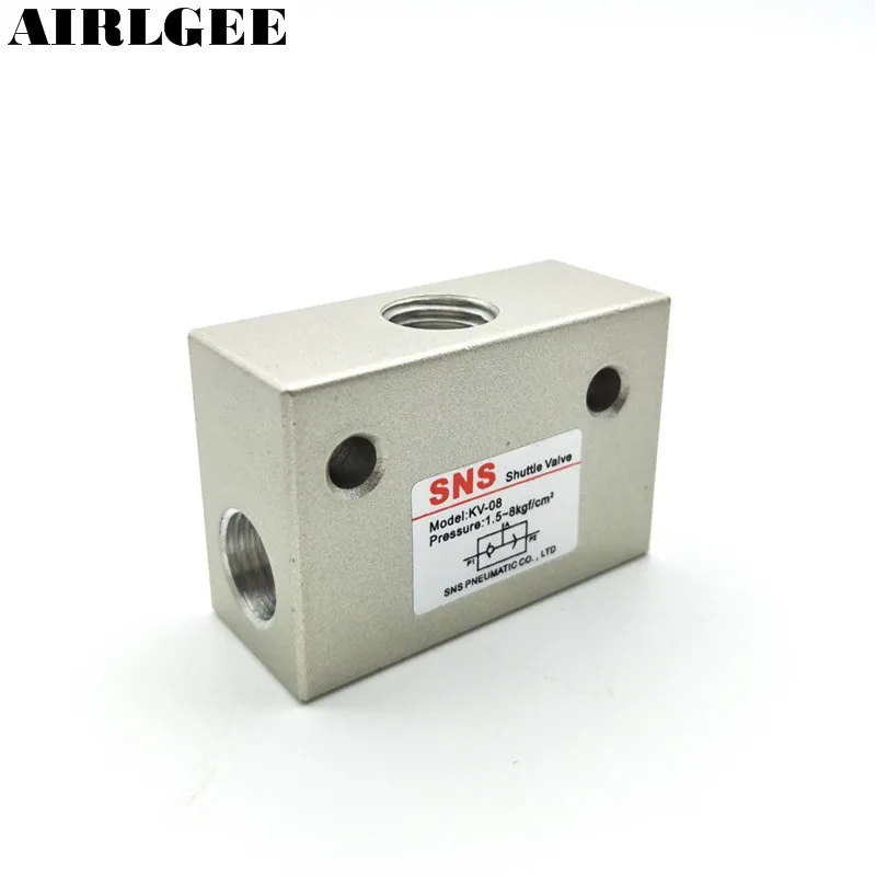 Aluminium-Alloy-One-Way-Quick-Exhaust-Air-Shuttle-Valve-1-4-PT-KV-08 ...