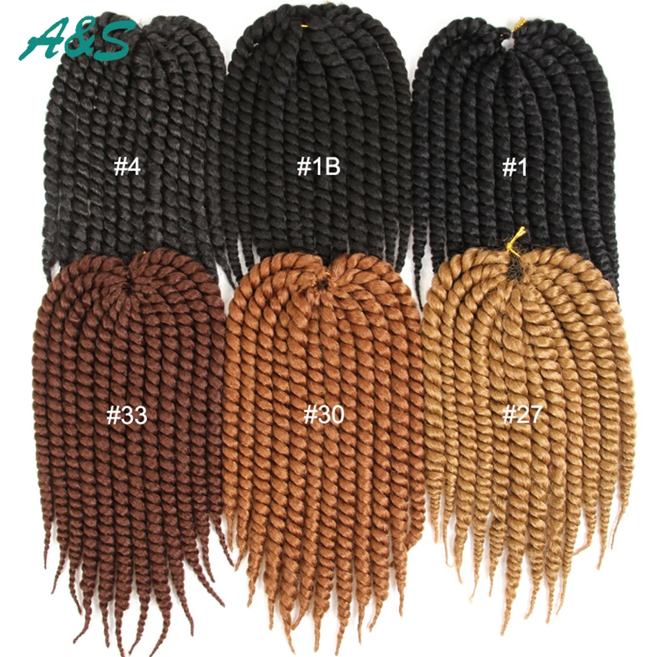Multi Colored Senegalese Twists