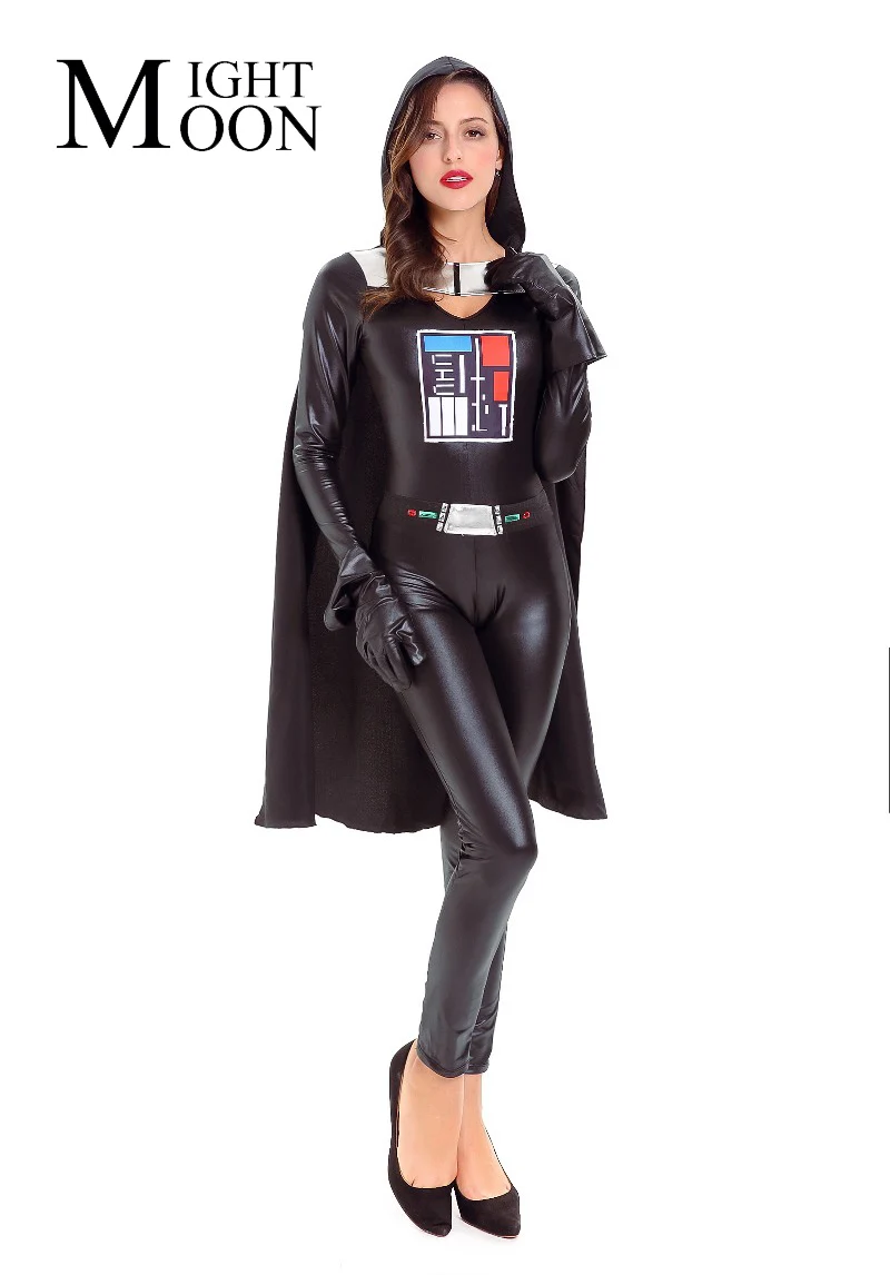 Moonight 2019 Hot Sale Halloween Adult Cosplay Costumes Adult Costume Darth Vader Costume Women