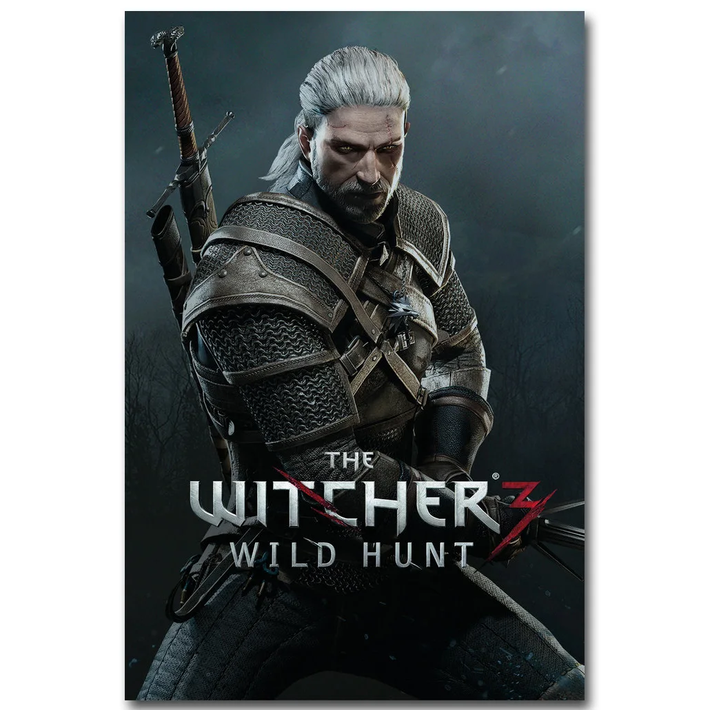 Aliexpress.com : Buy The Witcher 3 Wild Hunt Art Silk Poster Print ...