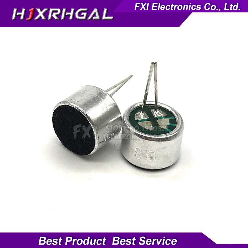 10-Uds-9-7-6-7mm-Pin-head-Electret-micr-fono-el-micr-fono-sensibilidad ...