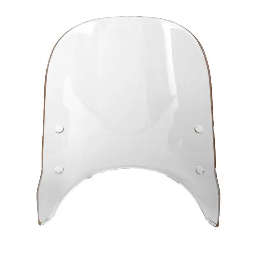 Motorcycle Modified Transparent Windshield Headlight Windscreen Wind ...