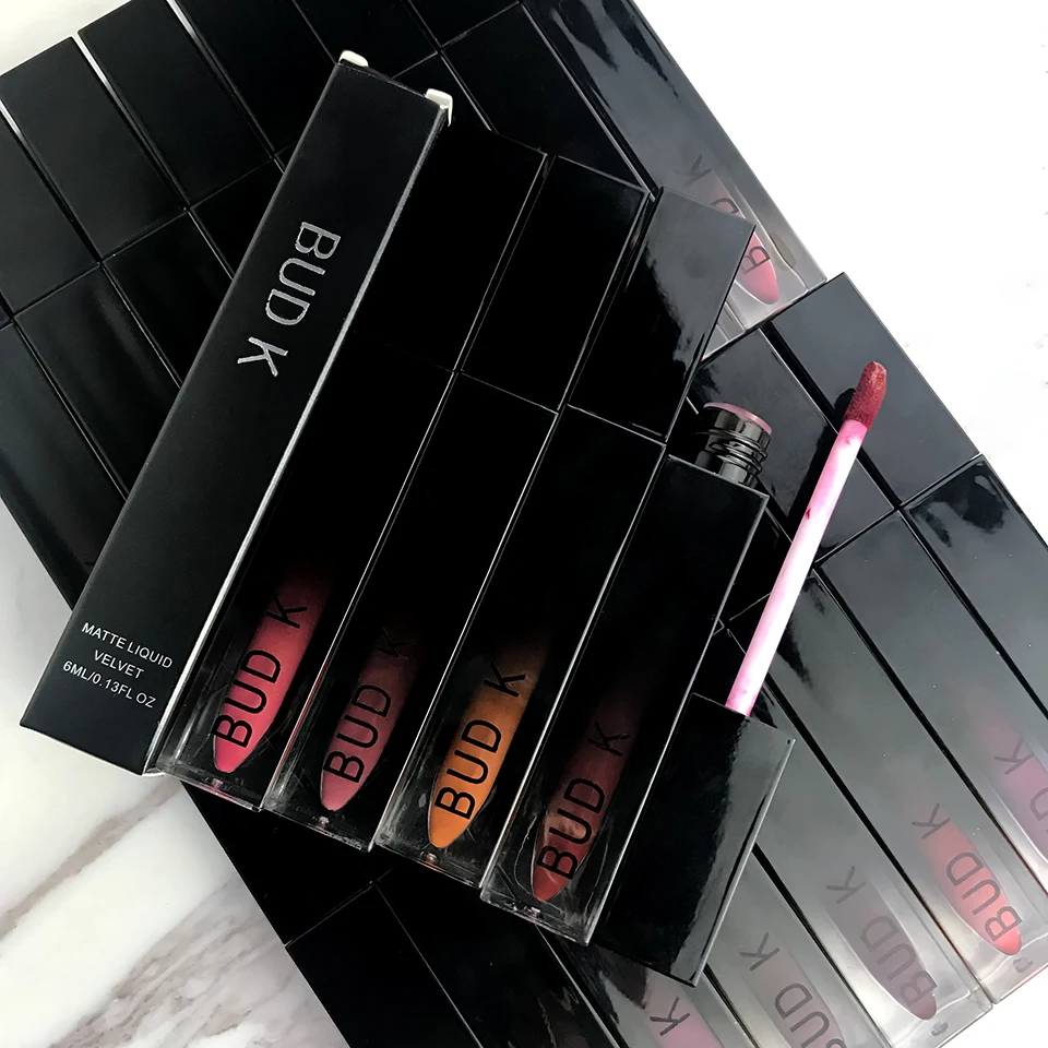 BUD K Brand matte liquid lipstick waterproof long lasting matt lip ...
