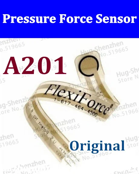 Free shipping Original FlexiForce A201 100/25/1 lbs Thin film pressure force sensor|sensor ...