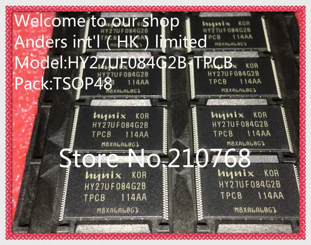 100% new original HY27UF084G2B TPCB HY27UF084G2B HY27UF084G2 TSOP48 ...