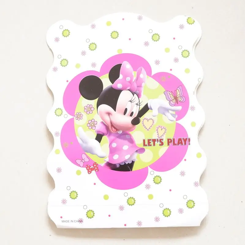 1pc 40*29cm Mickey Minnie Mouse Moana paper folding pinata 6 people ...