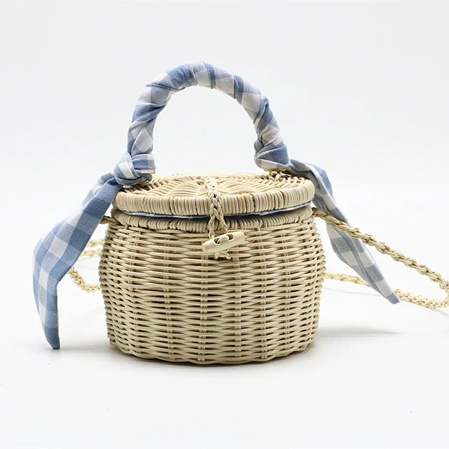 Handmade Rattan Jar Handbag