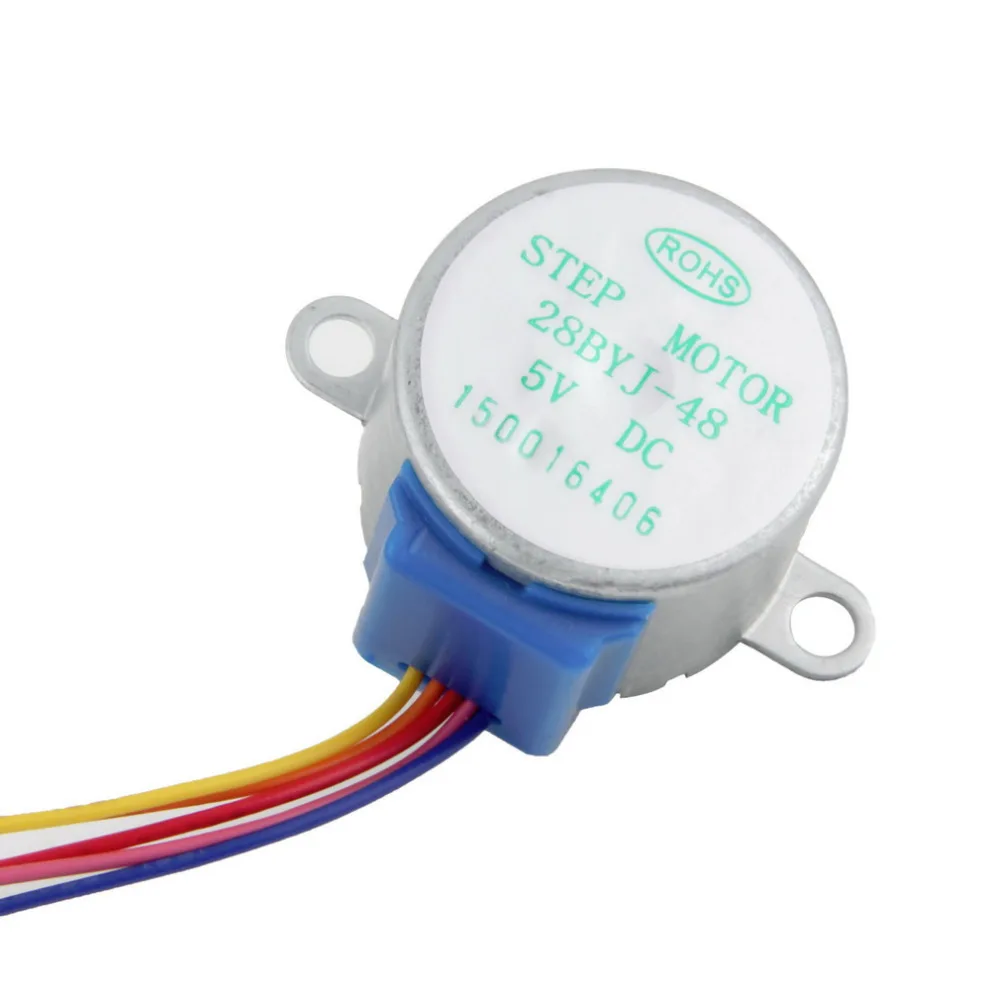 1pcs Wholesale 28BYJ-48 Lead 25cm Stepper Motor DC 5V 4 Phase Step ...