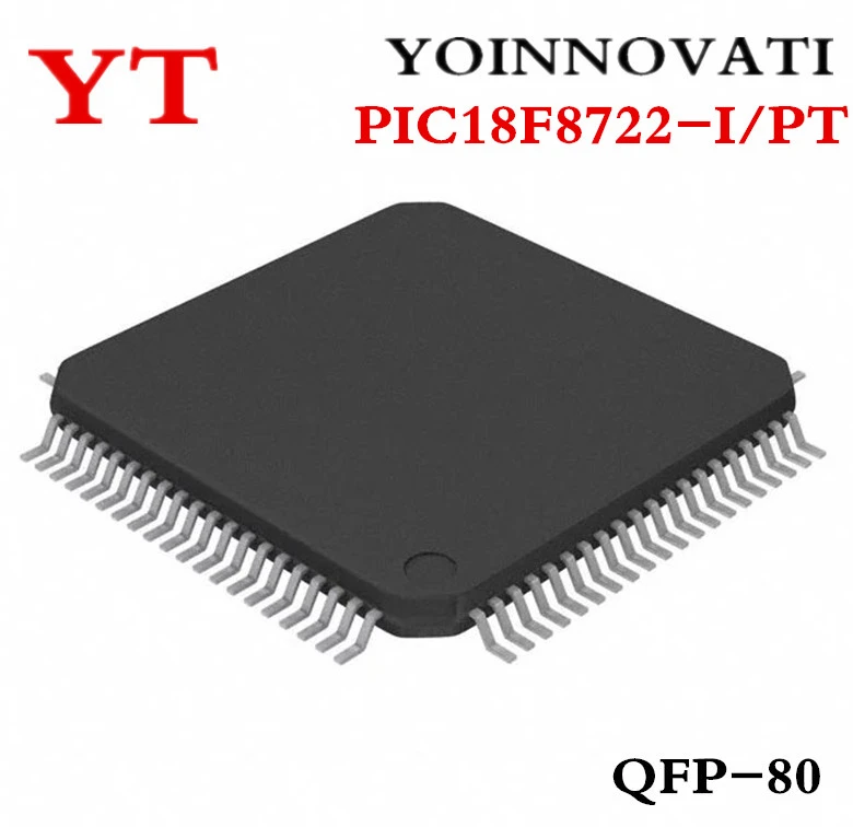 10ชิ้น/ล็อตPIC18F8722 I/PT PIC18F8722 18F8722 IC MCU 8BIT 128KBแฟลช80TQFP|lot lot|flash iclot ...