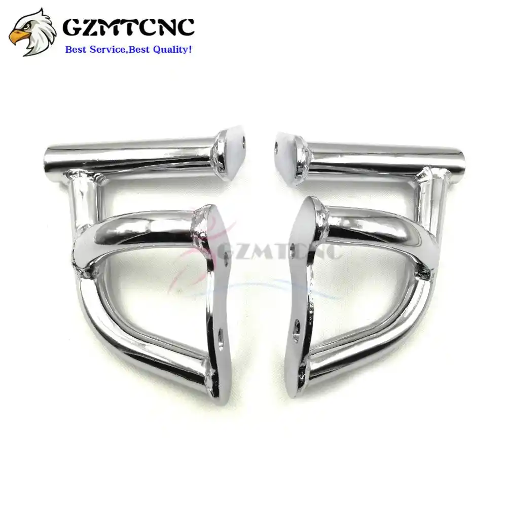 VMAX1200 Engine Guard Highway Crash Bar Lower Buffer Frame Protection ...