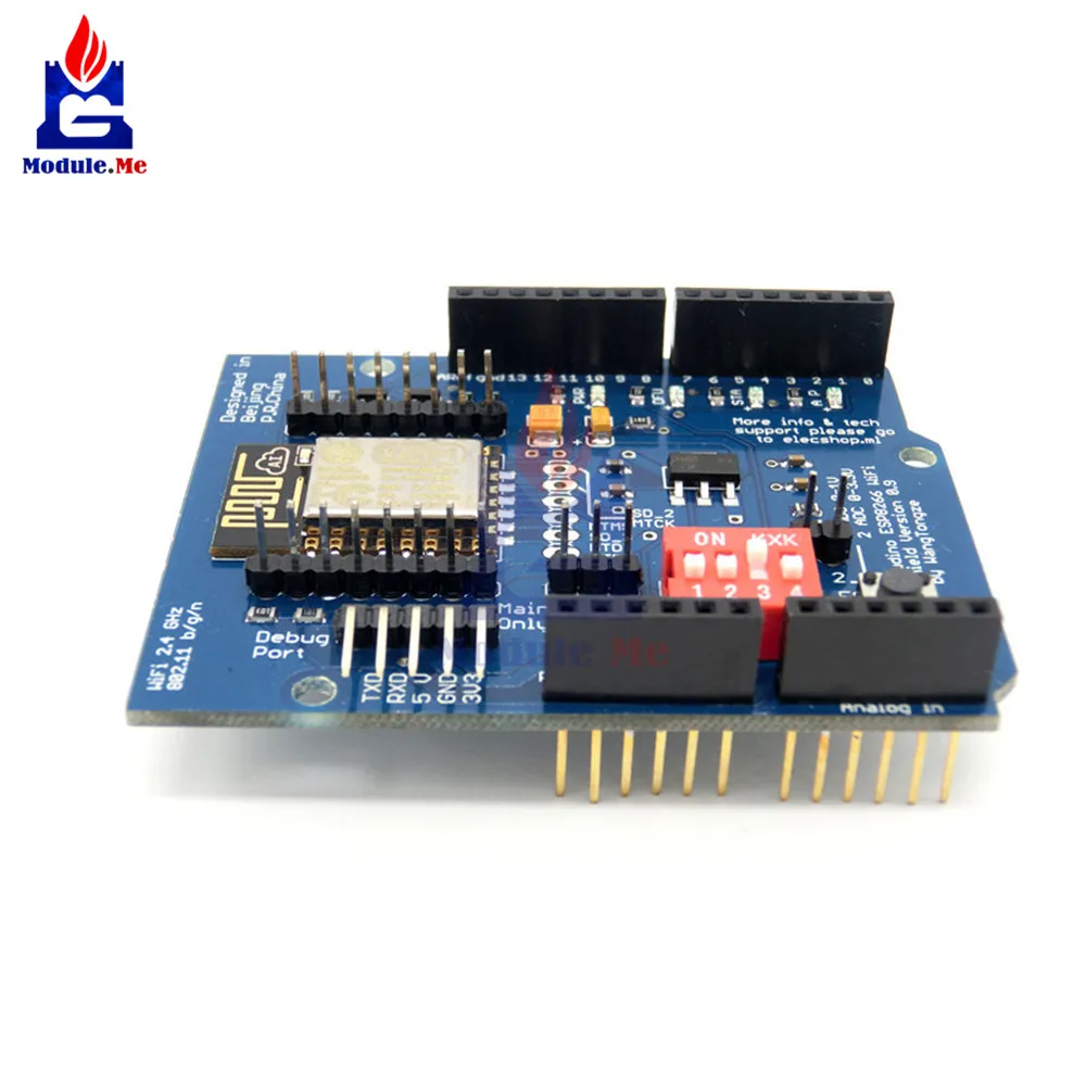 ESP8266 ESP-12 ESP-12E UART Wifi Wireless Shield Development Board ...