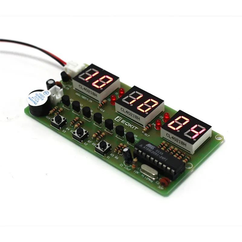 C51 Digital DIY Electronic Clock Kit Suite DIY Kit Six 6 Bits ...